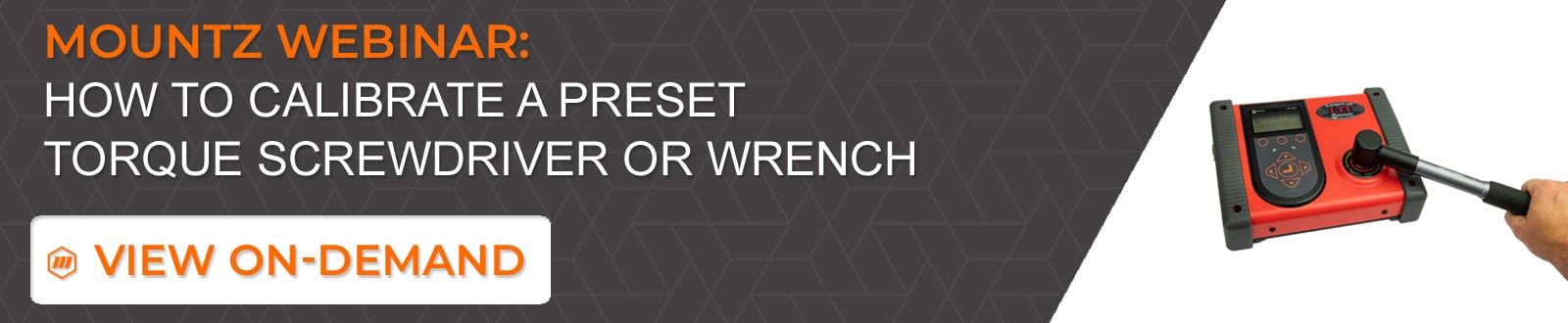 USA ON DEMAND: How to Calibrate a Preset Torque Screwdriver or Wrench