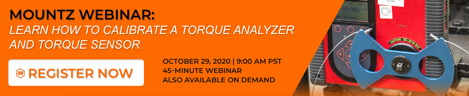 US On Demand - Learn How to Calibrate Your Torque Analyzers and Sensors